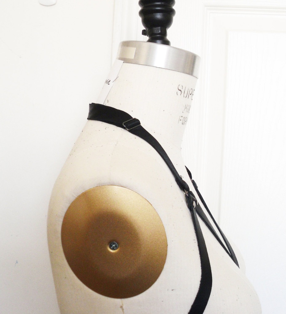 Classic Leather Harness Bra | LoveLornLingerie