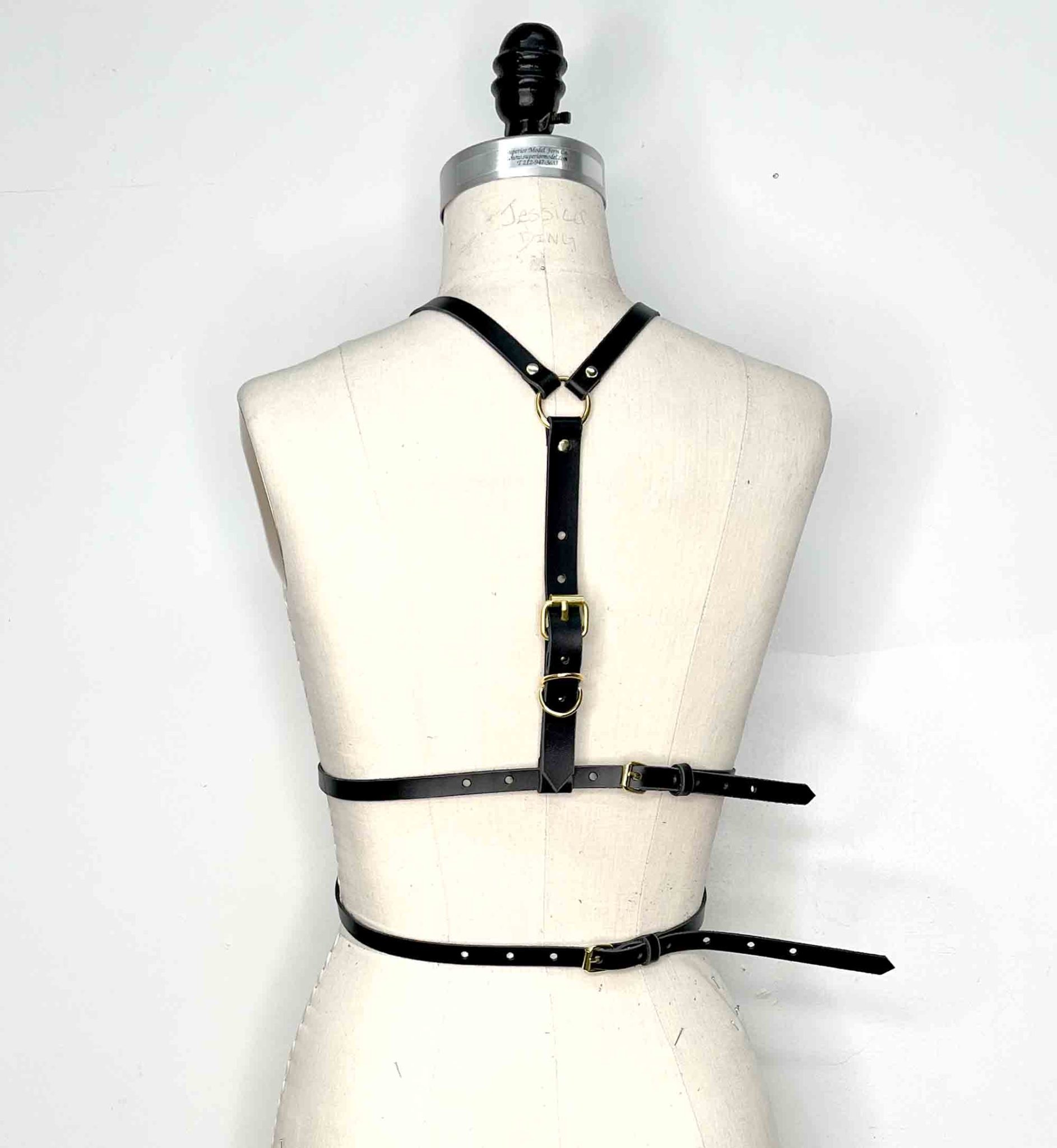 Rowan Leather Body Harness | LoveLornLingerie