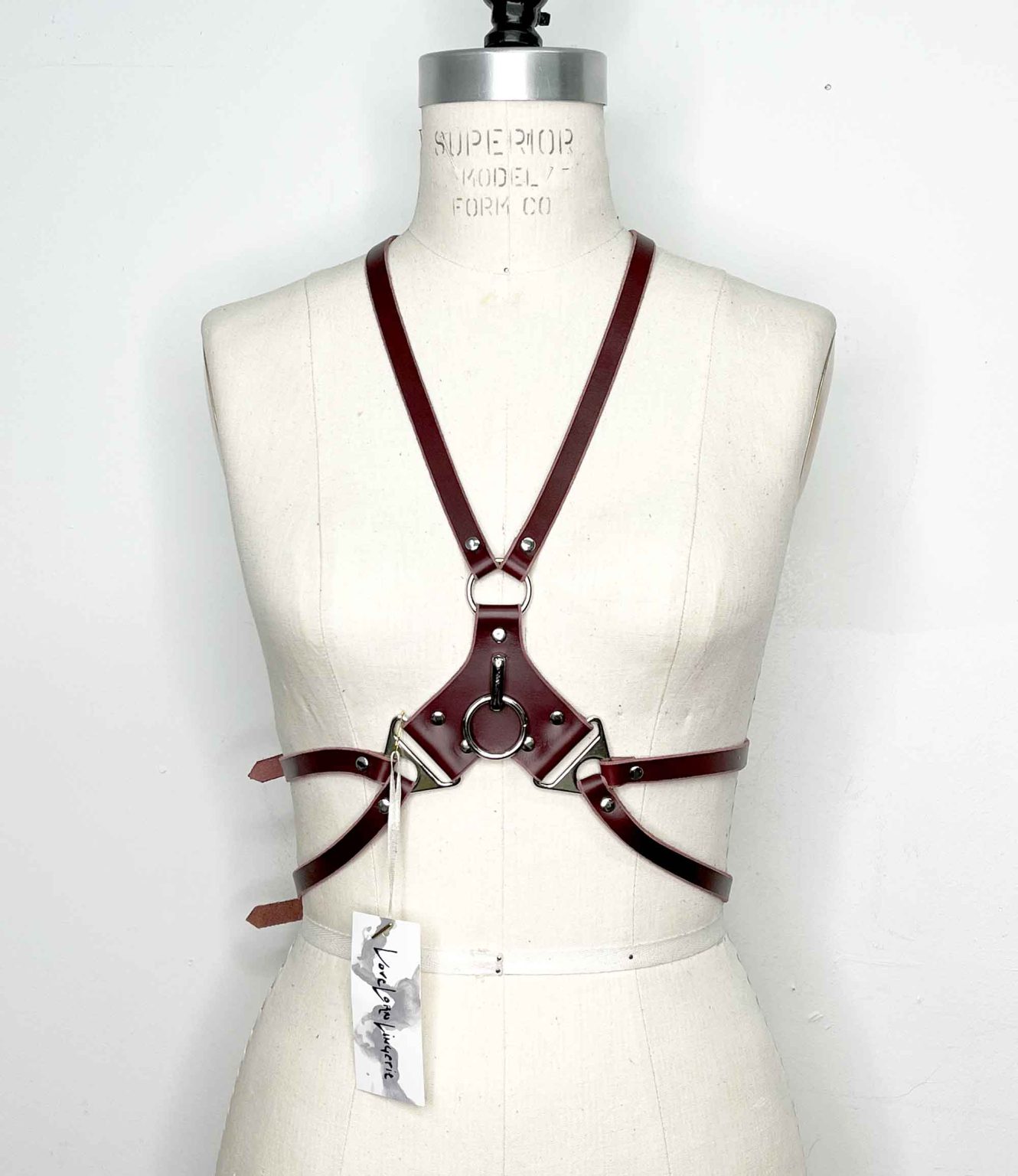 Rowan Leather Body Harness | LoveLornLingerie